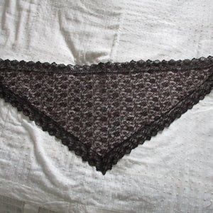 Vintage | Accessories | 99s Triangle Lace Scarf Head Scarf | Poshmark